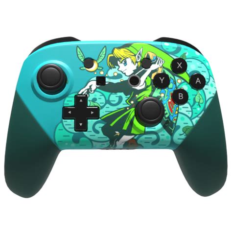 Young Link Nintendo Switch Pro Custom Smash Controller Controller