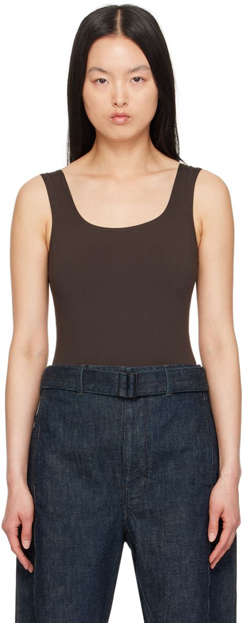 Brown Karla Bodysuit By Sofie Dhoore On Sale