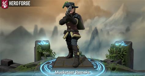Musketeer Remake Made With Hero Forge
