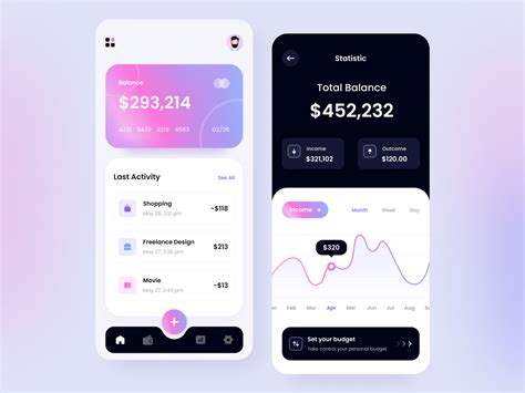 Finance Mobile App By Nasyiya Ulfa For Sub X On Dribbble