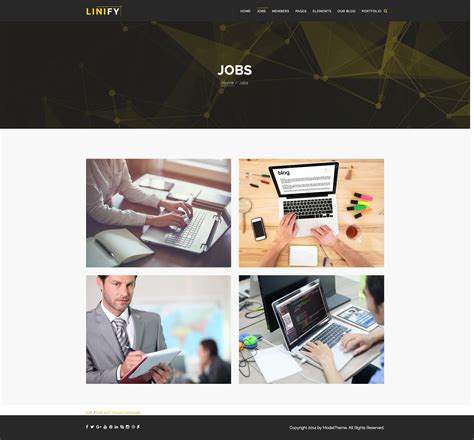 Linify Multipurpose Corporate Wordpress Theme By Modeltheme Themeforest