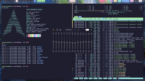 My Linux Desktop Env Colorful Rdesktops