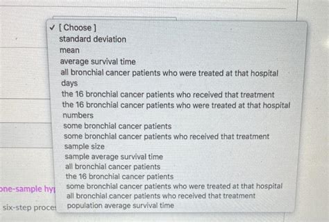 Solved Use The Information Below To Answer The Cancer