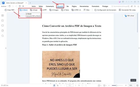 Cómo convertir de PDF a Word Guía para convertir archivos PDF fácil y