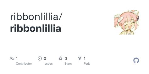 Github Ribbonlilliaribbonlillia