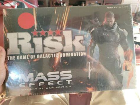 Risk Mass Effect Galaxy At War Board Game Complete 3923865212