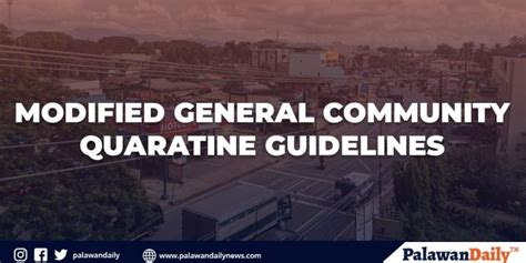 Modified General Community Quarantine Guidelines