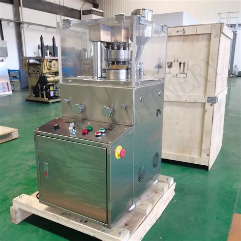 Zp9b Tablet Press With Forced Feeder Tablet Compression Machine