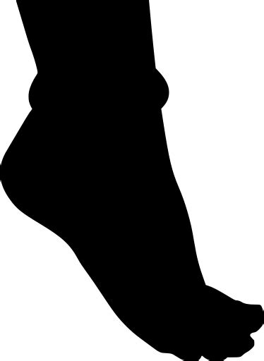 Svg Barefoot Foot Feet Bare Free Svg Image Icon Svg Silh