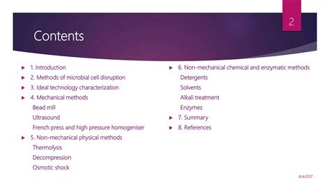 Cell Disruption Methods Pptx