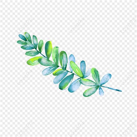 Hand Drawn Grass Graphic Gray Watercolor Green Watercolor Green
