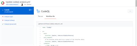 Code Health Add CodeQL Analysis Action Issue 7772 Microsoft