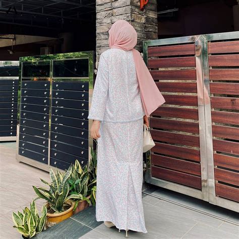 Zoe Arissa Baju Kurung Moden Kasturi Kurung Kedah Opah Sulam Floral
