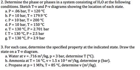Solved 2 Determine The Phase Or Phases In A System Chegg Com