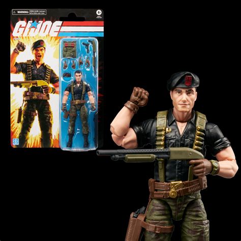 Gi Joe Classified Series Retro Flint 6” Action Figure And Card Hasbro