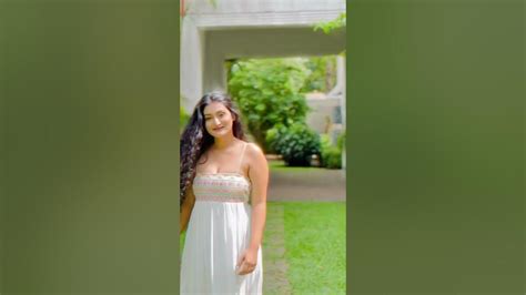 සුරංගනාවියක් වගෙ ලස්සන එයා 😍 Nithya Devindi ️nithyadevindi Nithyadevindi Viral Actress