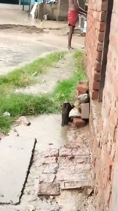 गजब की बारिश हुई मजा आ गया ☔⛈️🌧️😄 Viral Trending Youtubeshorts