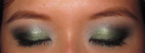 Makeup Story Green And Silver Prom Makeup Pic Tutorial