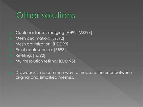 Ppt Mesh Reduction With Error Control Powerpoint Presentation Free Download Id2956469