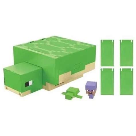 Transforming Turtle Hideout Minecraft Mattel Transformable Mercadolibre