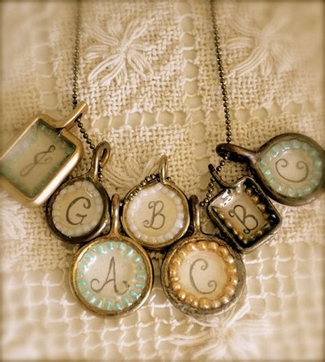 Custom Listing Initial Charm Necklace For Janice Initial Charm