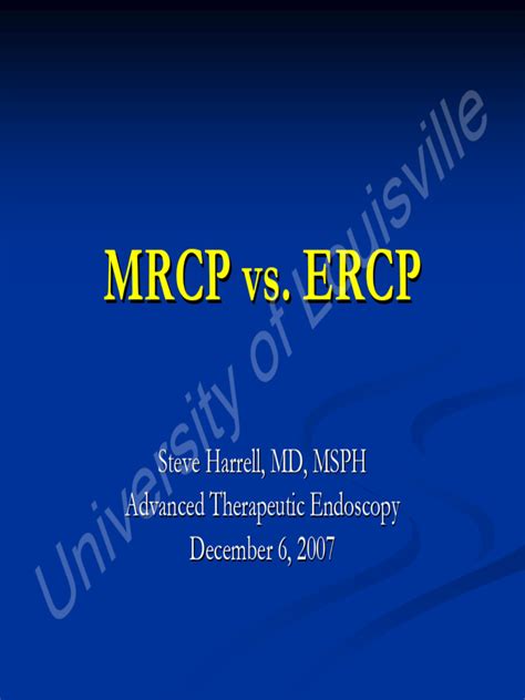 Mrcp Vs Ercp Harrell Pdf
