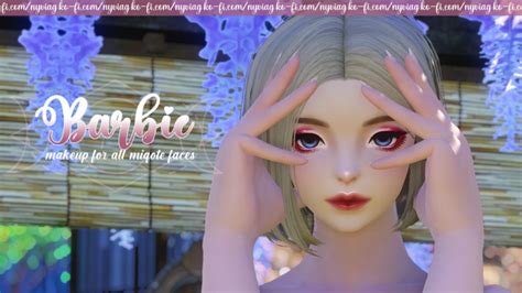 Barbie Makeup For All Miqote Faces The Glamour Dresser Final