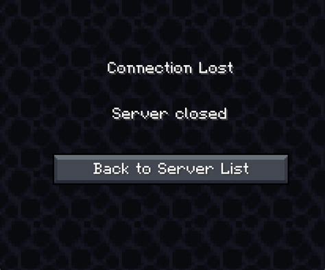 server closed on singleplayer r moddedminecraft