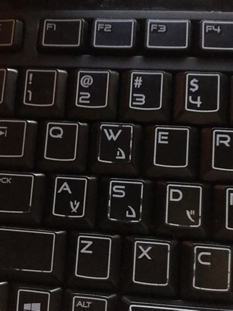 What Are These Markings On My Alienware Keyboard R Whatisthisthing