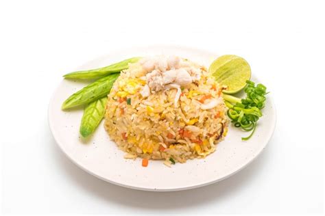 Premium Photo Fried Rice With Crab