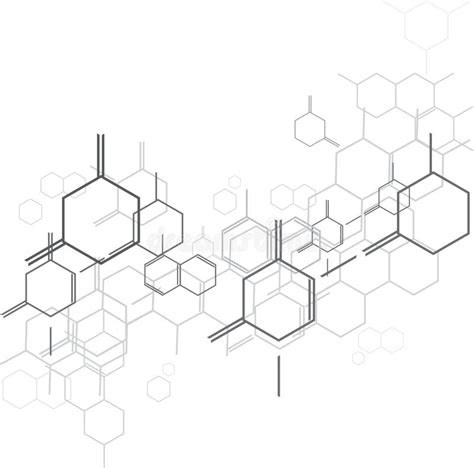 Hexagonal Molecular Structure 3 D Lattice Stock Illustration Illustration Of Chemistry