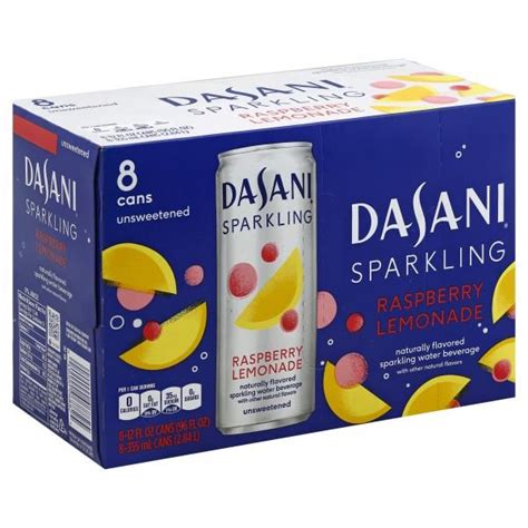 Dasani Sparkling Sparkling Water Beverage Raspberry Lemonade