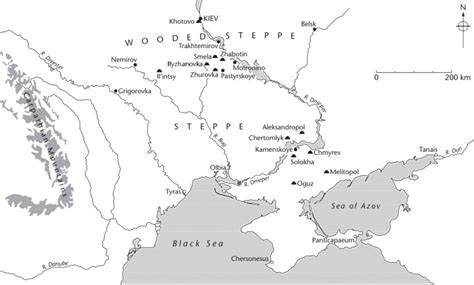Scythian Sacred Land Of Gerroi And Of Royal Barrows Was The Area Near