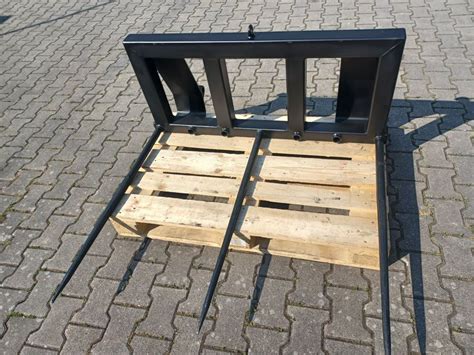 Frontlader Ballengabel 1 2 M Breit 3 Spieß 1100 Mm Euroaufnahme In Baden Württemberg