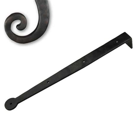 Seaside Shutters [s2 514 10b] Cast Brass Shutter Faux Strap Hinge