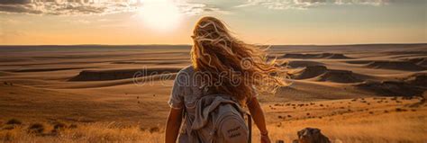 Persona Feliz Que Adopta La Naturaleza Extendiendo Sus Armas En El Contexto Que Promueve Un