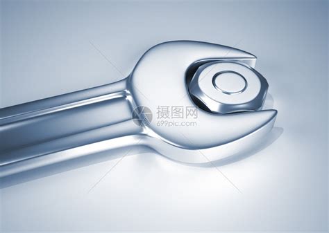 扳手和螺丝的3d渲染插图图片素材 正版创意图片503451166 摄图网