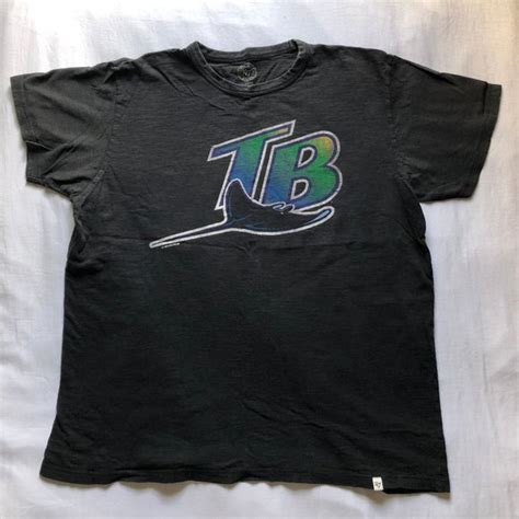 47 Shirts Tampa Bay Rays Throwback Logo Tee Poshmark