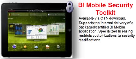 new features for oracle bi mobile obiee 11 1 1 7 0