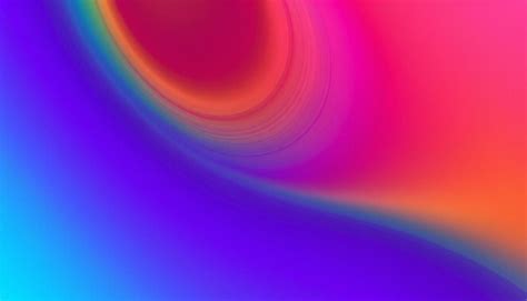 A Smooth Seamless Transition Of Vibrant Colors Background Premium Ai
