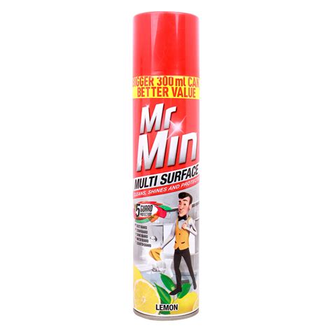 Mr Min Lemon Multi Surface Cleaner 300 Ml Online At Best Price Lulu Oman