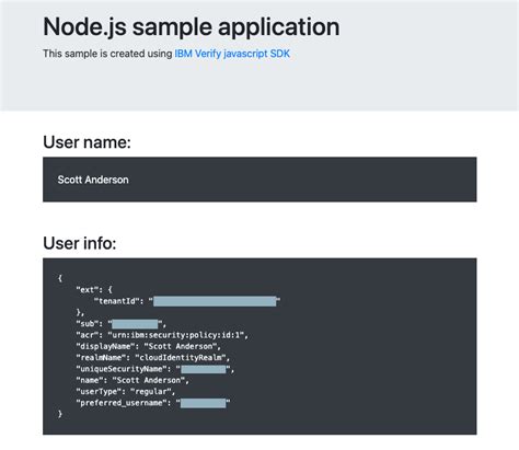 Authorization Code Sample