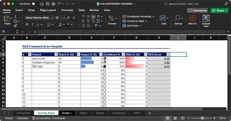 Free Rice Template Excel