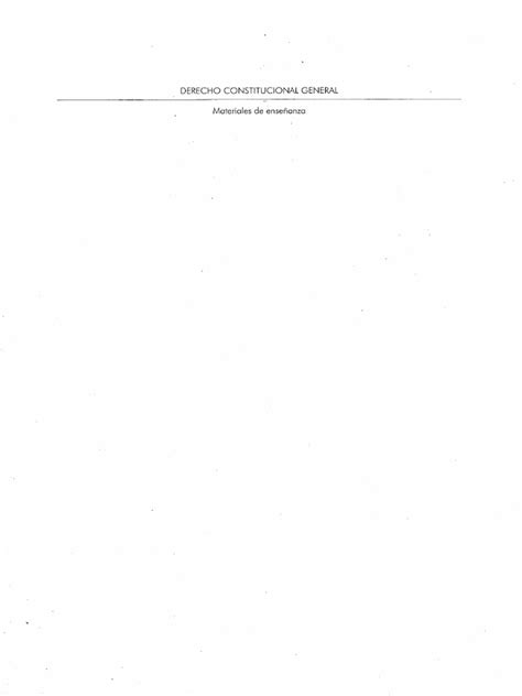 Derecho Constitucional General Libro Completo Pdf