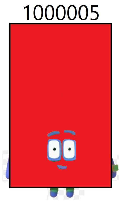 Numberblocks 1000005 By Smutis On Deviantart