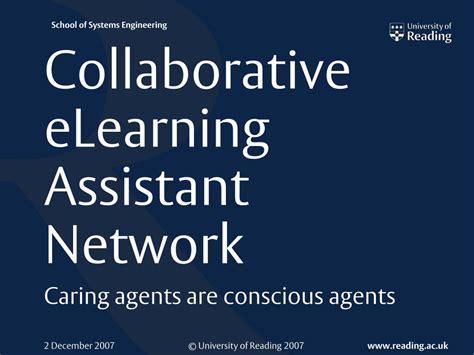 Ppt Collaborative Elearning Assistant Network Powerpoint Presentation
