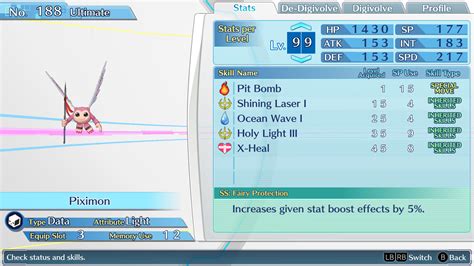 Piximon Digimon Digimon Story Cyber Sleuth Hackers Memory