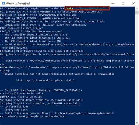 Working With The Raspberry Pi Pico With Windows And C C Element Community