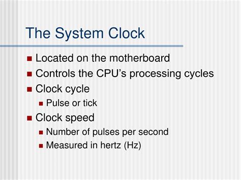 Ppt Inside The Cpu Powerpoint Presentation Free Download Id528890