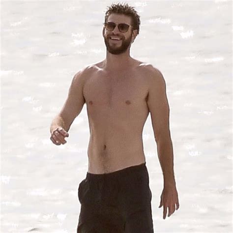 Liam Hemsworth And Shirtless Popsugar Celebrity